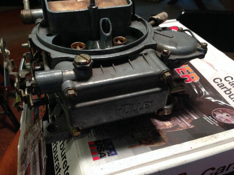 Buy Holley 600 CFM Carburetor Elec. Choke-80457-2 VACUUM SECONDARYS in ...