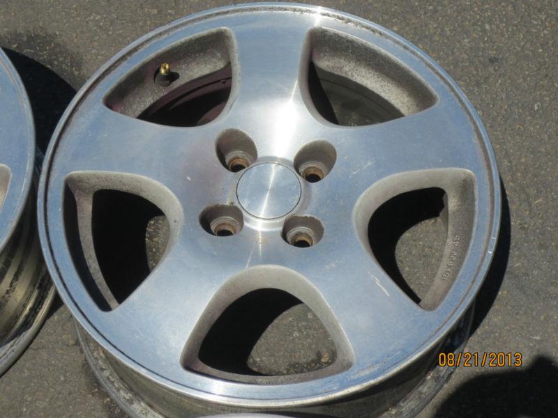 Buy 15" ACURA INTEGRA GSR FACTROY OEM WHEELS HONDA CIVIC SI FAT FIVE ...