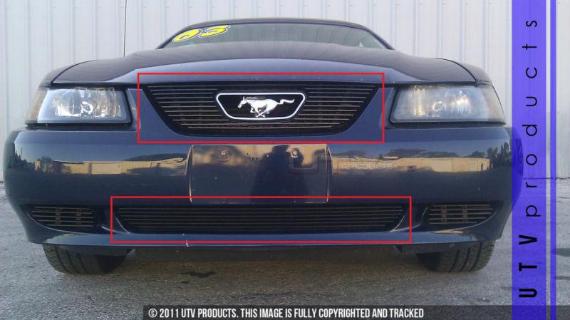Buy 1999 - 2004 Ford MUSTANG V6 GT UPPER & BUMPER 2PC COMBO BILLET ...