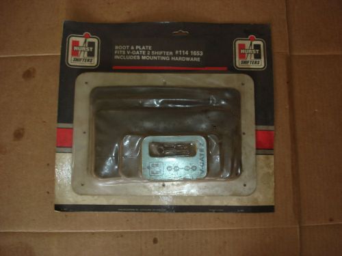 Buy NOS VINTAGE HURST V-GATE 2 SHIFTER BOOT PLATE AND HARDWARE 1141653 ...