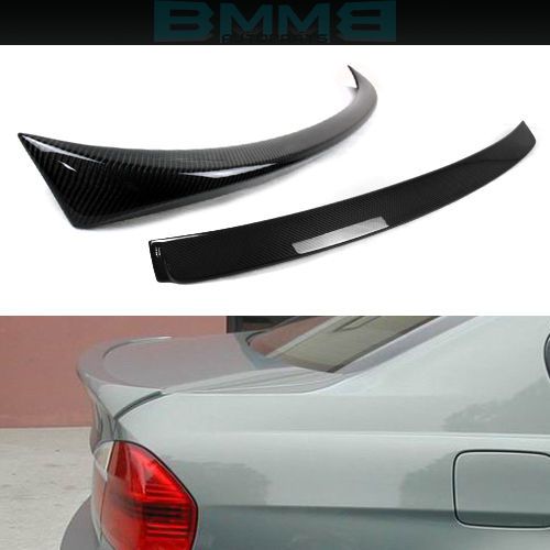 Buy CARBON 320D BMW E90 3-SERIES SEDAN OE TRUNK BOOT ROOF SPOILER 323i ...