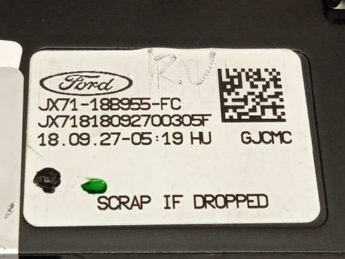 Buy JX7118B955FC MULTIFUNCTION DISPLAY / 6117697 FOR FORD FOCUS ST-LINE ...