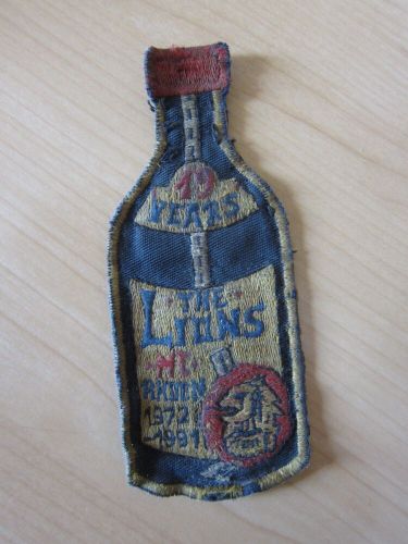 Buy MC PATCH THE LIONS MC RHOEN 1991 ROCKER HAT PATCH MOTORCYCLE CLUB ...