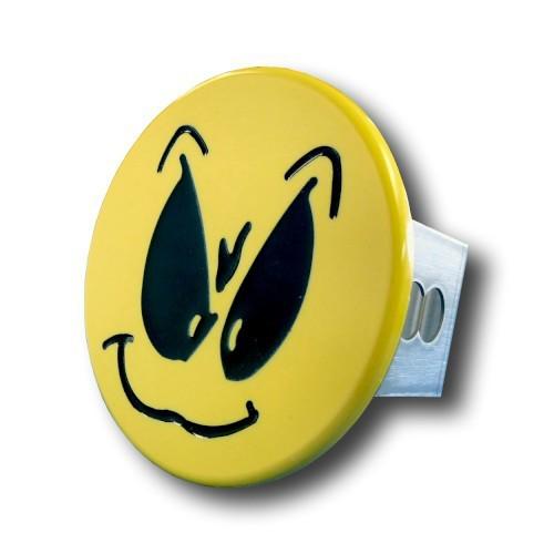 Buy Smiley Face with Grimace Chrome Trailer Hitch Plug Made in USA ...