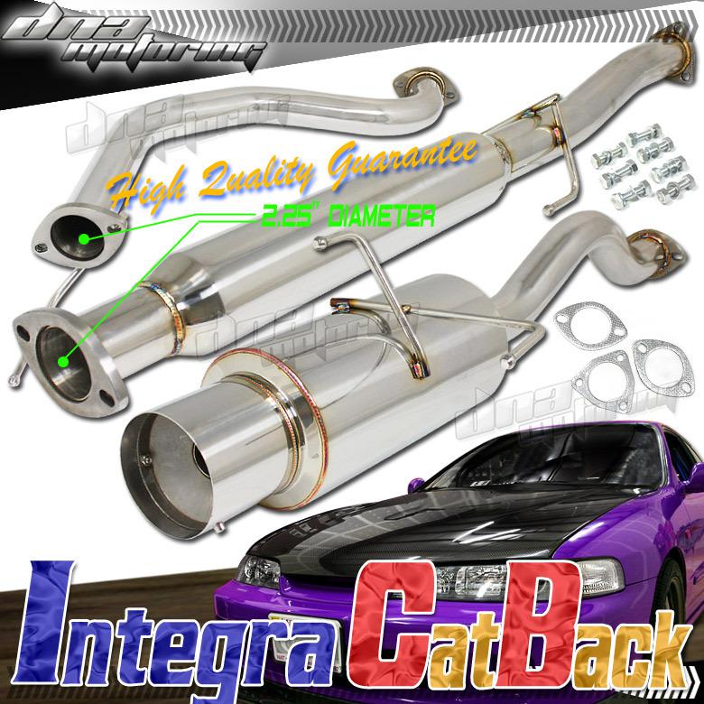 Buy ACURA INTEGRA 94-01 RS/LS/GS STAINLESS STEEL CATBACK EXHAUST SYSTEM ...