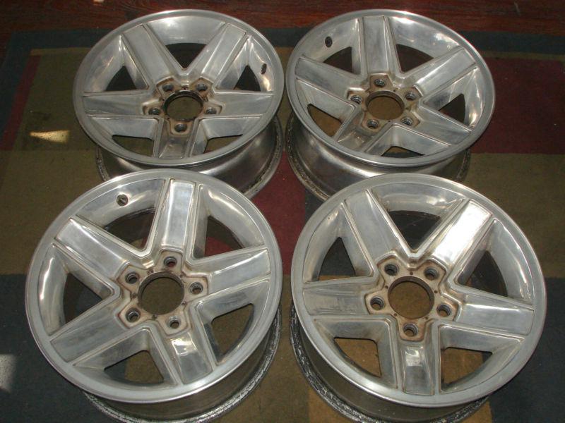 Buy CHEVY GMC BUICK PONTIAC OLDSMOBILE GM 15X7 FACTORY OEM 5X4.75 BOLT ...