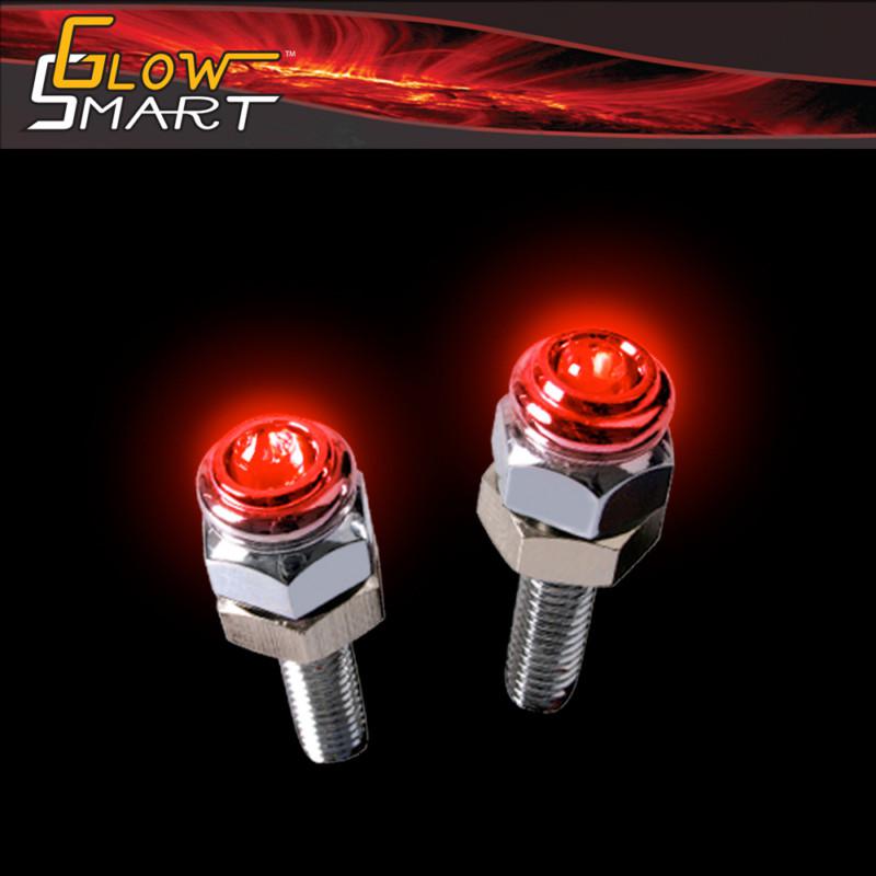 Buy LED License Plate Screw Bolts Light - RED in Hong Kong, HK, for US ...