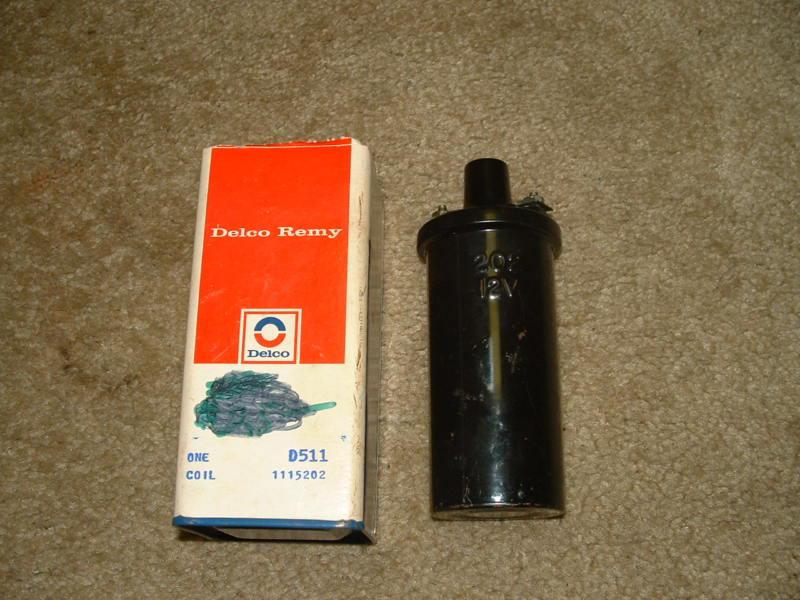 Buy NOS New GM Delco-Remy 202 Embossed Ignition Coil 64 65 66 327 ...