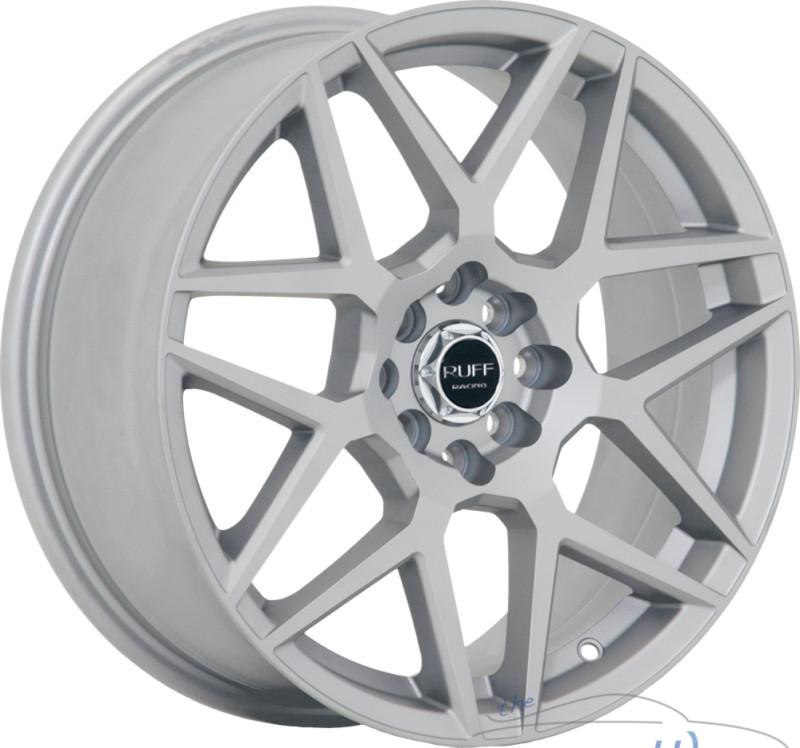 Buy 1 - 18x8 Ruff R351 4x100 4x114.3 4x4.5 +40mm Matte Gunmetal Rim ...