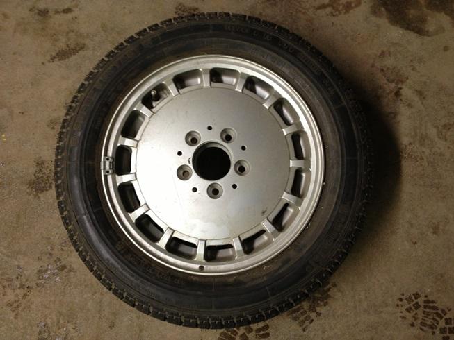 Buy mercedes benz rim wheel with new tire 15" inch 185/65r15 in Saint ...