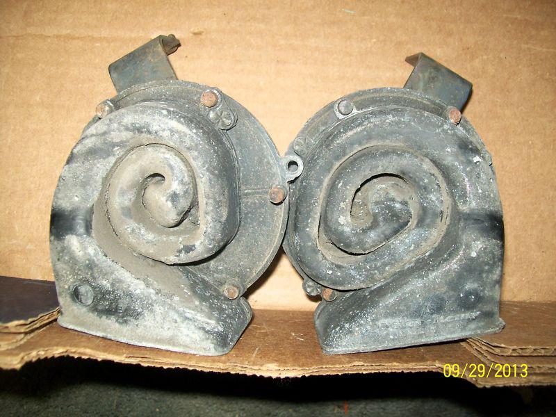 Buy 1964 - 1972 Original GM Delco Remy Hi Lo Horns Factory OEM 1969 ...