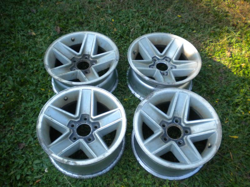 Buy Chevy GM Camaro Z28 IROC Factory 15" Alloy Wheels 5 Spoke Mag Rims ...