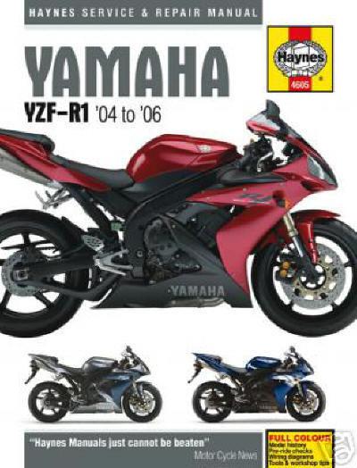 Buy 2004-2006 Yamaha YZF R1 HAYNES HARDCOVER REPAIR MANUAL in Laguna Hills, California, US, for ...