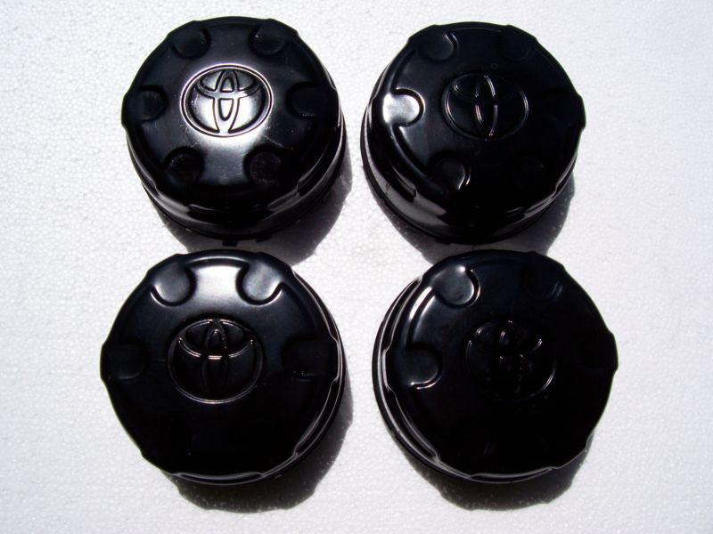Buy TOYOTA FJ CRUISER 17" STEEL WHEEL CENTER CAPS 4 BLACK FACTORY PART ...