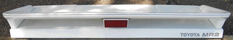 Find Toyota MR2 rear spoiler wing with trunk lid first gen AW11 1985 ...