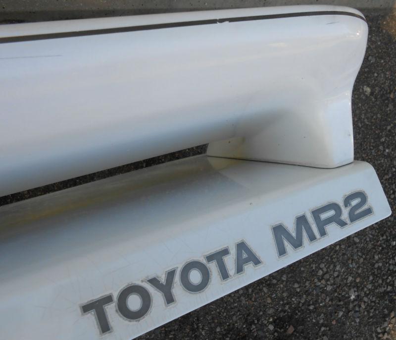 Find Toyota MR2 rear spoiler wing with trunk lid first gen AW11 1985 ...