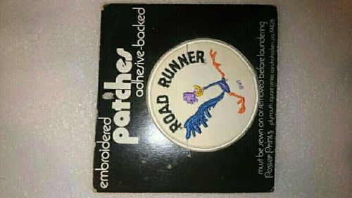 Find VINTAGE NOS NEW OLD STOCK PLYMOUTH ROAD RUNNER EMBROIDED PATCH in ...