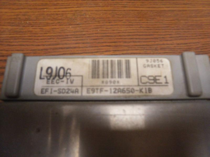 Find 89-92 Ford Ranger/ Bronco II ECU OEM# E9TF-12A650-K1B in Sand Lake ...