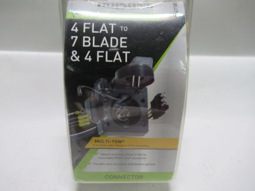 Find Hopkins Towing Solution 47185 Multi-Tow 4-Flat To 7-Blade & 4-Flat ...