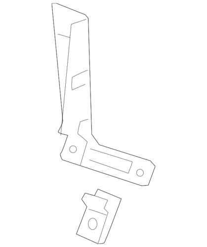 Find Genuine GM Front Passenger Side Fender Front Bracket 23393858 in ...