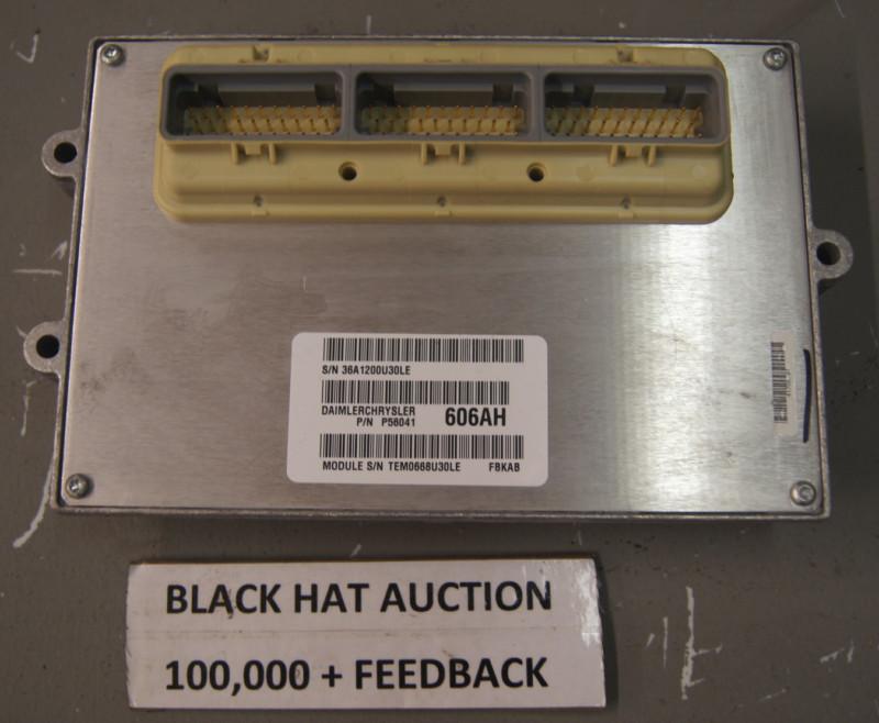 Find New OEM Mopar 56041606AH Single Board Powertrain Control Module ...