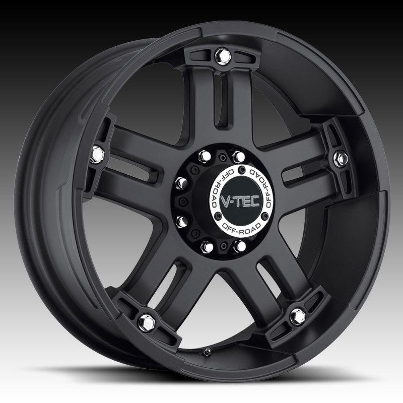 Find 17" Inch 5x135 Matte Black Wheels Rims 5 Lug LIFTED Ford F150 ...