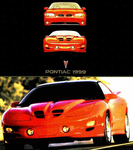 Find 1999 PONTIAC BROCHURE-FIREBIRD-TRANS AM-GRAND PRIX GTP in East ...