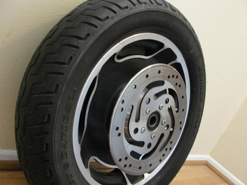 Find 2006 2007 2008 Harley Touring Street Glide FLHX Front Wheel, Dual ...