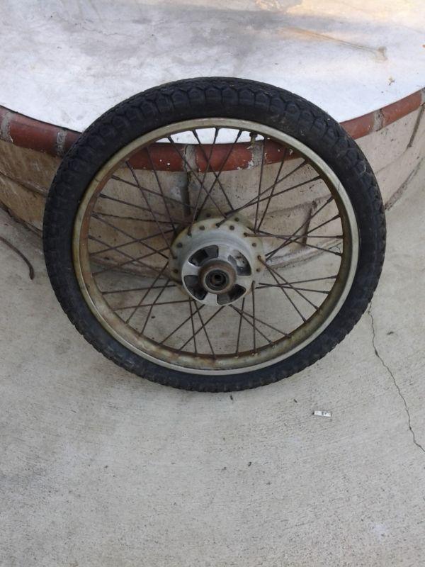Find Unknown brand 17 inch rear motorcycle moped wheel rim with hub ...