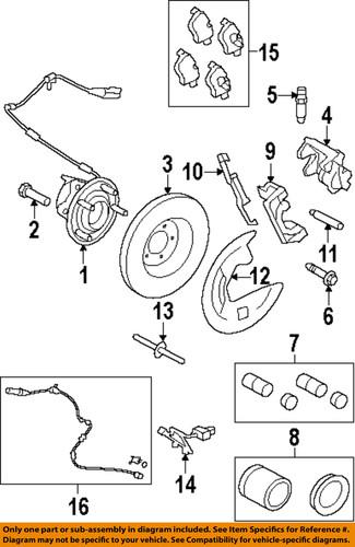 Find JAGUAR OEM C2C27286 Disc Brake Pad Retaining Clip/Brake Anti ...
