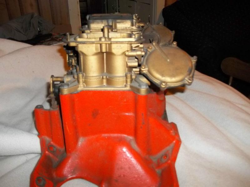 Sell original aar cuda 340 six pack intake, carbs in Olean, New York ...
