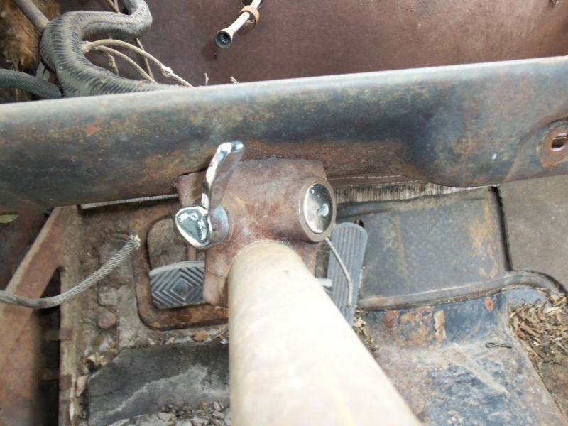 Sell 39 BUICK STEERING COLUMN DASH DROP BRACKET LOCK CLAMP MOUNT ...