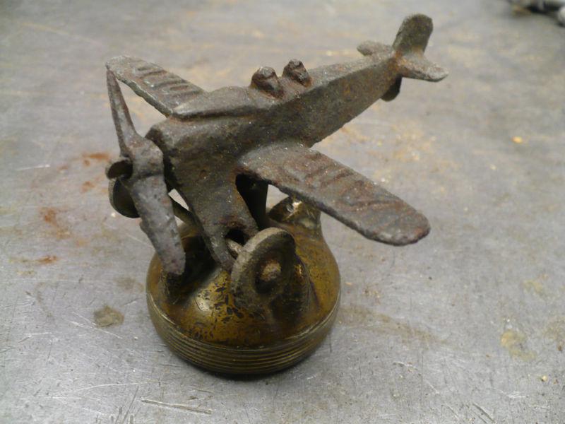 Sell Vintage Model T Ford Script Air Ford Radiator Cap Mascot Model A ...