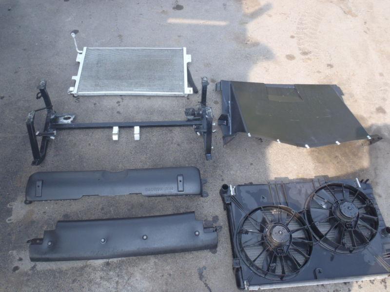 Sell Corvette C5 Lower Radiator Support w/Fans Radiator AUTO in Bristol ...