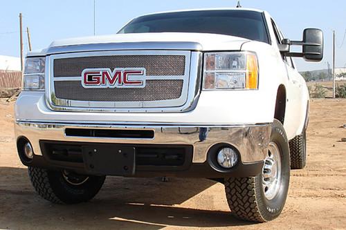 Sell T-Rex 07-10 GMC Sierra Billet Grille Upper Class Polished Mesh ...