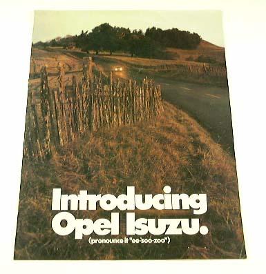 Sell 1976 76 Buick OPEL ISUZU BROCHURE Deluxe in Riverside, California ...