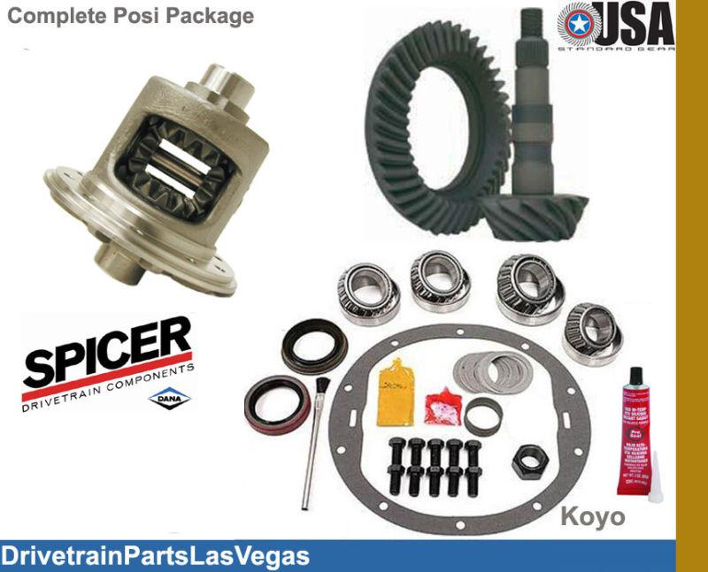 Sell Dana 44 30 Spline Trac Lock Posi Package Gear Set 3.08 Ratio ...