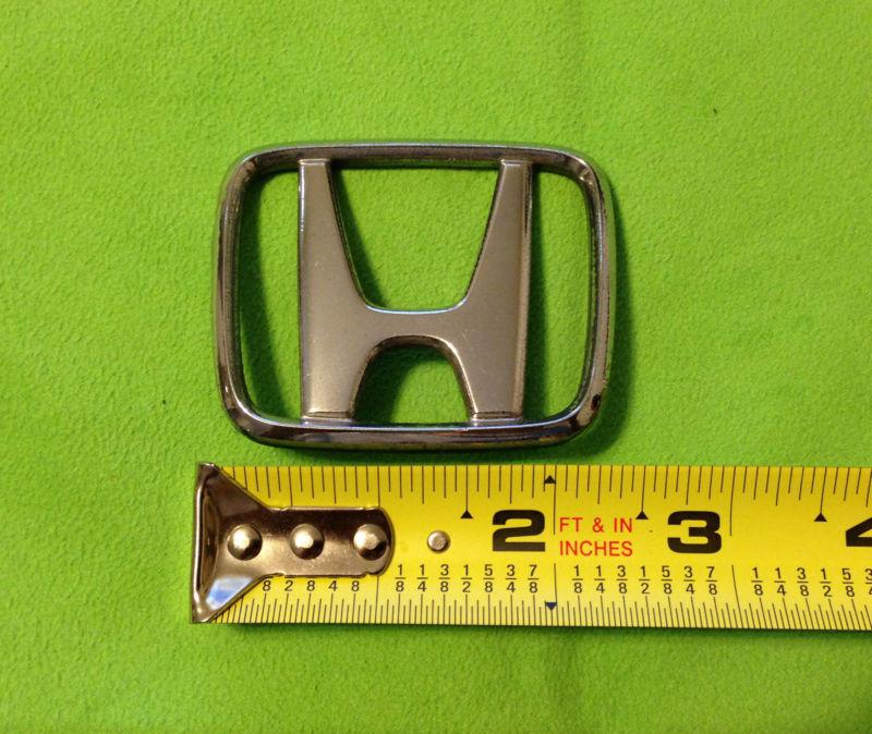Sell 90-97 Honda Accord 97-01 Prelude Factory OEM Rear Trunk Emblem ...