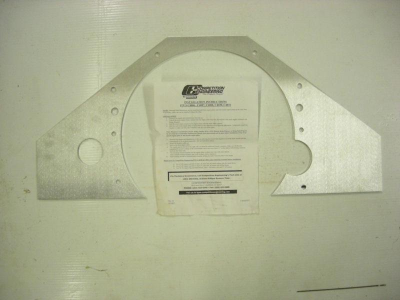 Buy NEW COMPETITION ENGINERING SBC BBC ALUMMINUM MID PLATE CHEVROLET in ...