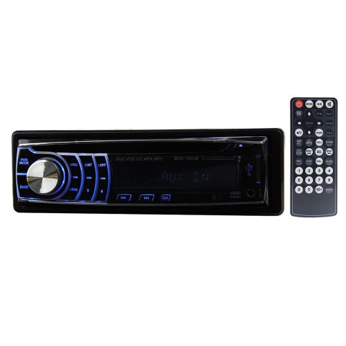 Buy Single Din Indash FM Tuner Car Radio CD MP3 Player EQ Subwoofer Aux ...