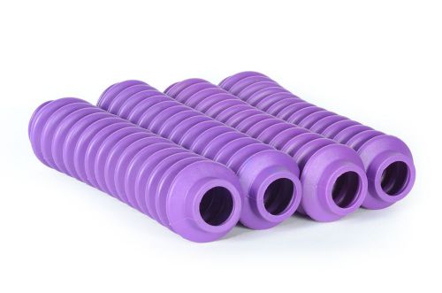 Buy Shock Boots Set of Four PURPLE with Poly Vinyl Zip Ties Aftermarket ...