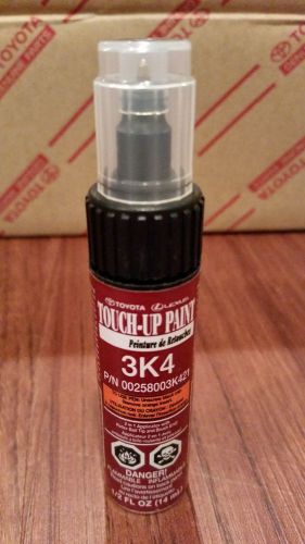 Buy Genuine Toyota Touch Up Paint 1/2 oz Pen & Brush 3K4 SUNFIRE RED ...