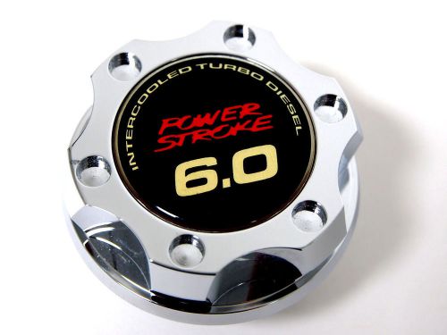 Buy FORD F250 F350 TRUCK POWER STROKE 6.0L DIESEL BILLET ENGINE OIL CAP ...