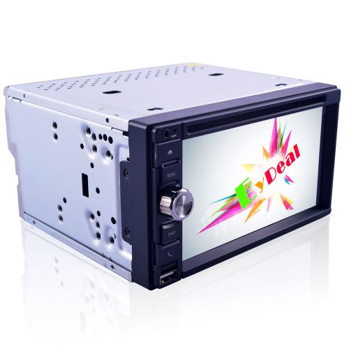 Buy 6.5"E Touch Screen 2 DIN IN Dash Stereo Car CD DVD Player Radio ...
