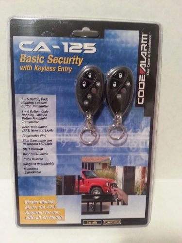 Buy Code Alarm Basic Security Remote Keyless Entry (CA-125) - Use w/ CA ...