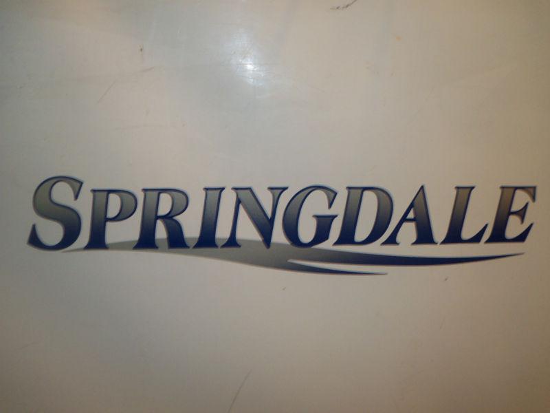 Buy 2 NEW BOAT RV CAR TRAILER GRAPHIC DECAL SPRINGDALE 33 X 6 in ...