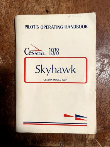 Buy Vintage 1976 Cessna Skyhawk Model 172N Pilot’s Operating Handbook in Saint Petersburg ...