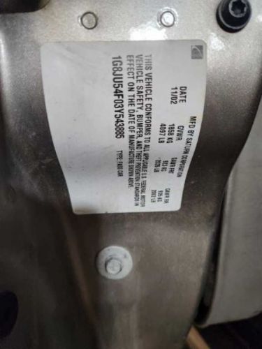 Buy Power Steering Pump Fits 2003 SATURN L SERIES 1139026 in , for US ...