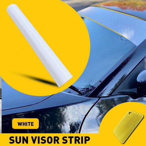 Buy Sun Strip Visor Banner Windshield Vinyl Lasting Long Blank Decal ...
