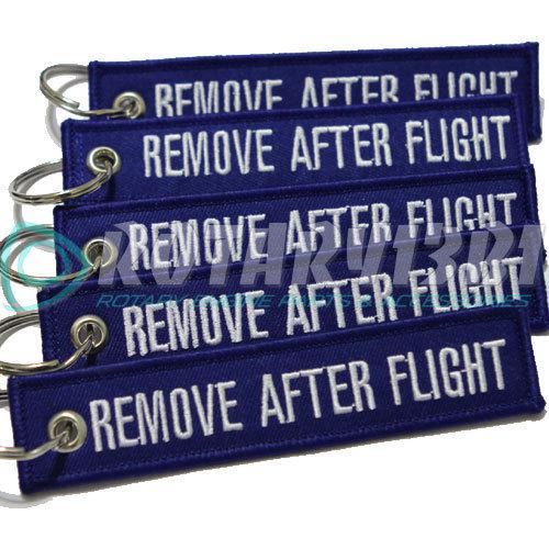 Buy REMOVE AFTER FLIGHT KEY Attendant Flag CABIN TAGS LUGGAGE TAG BLUE ...